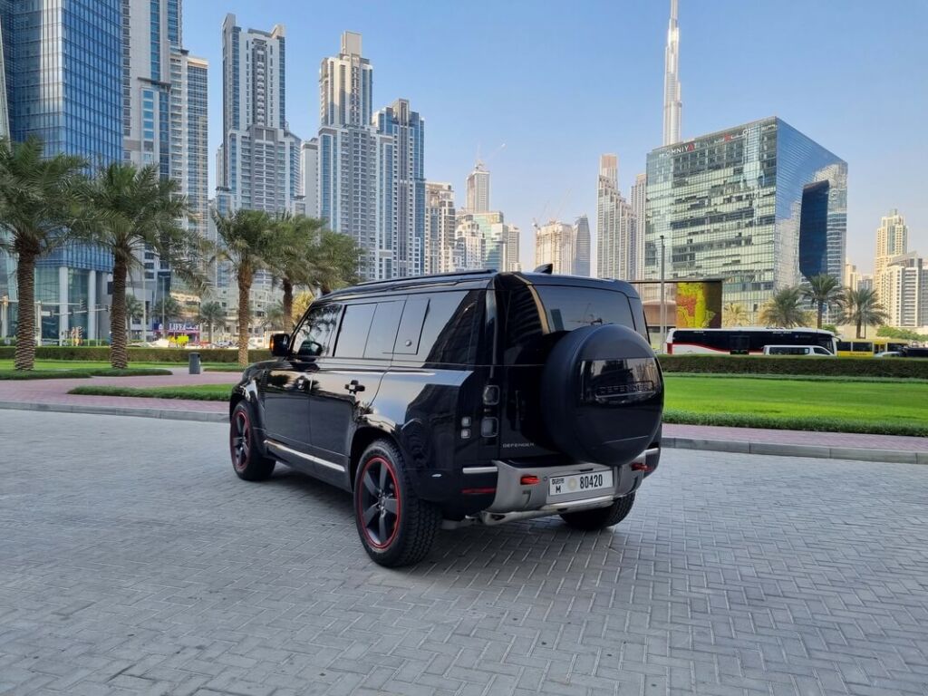 Rent Land Rover Defender V6 2023 in Dubai | Afamia Car Rentals