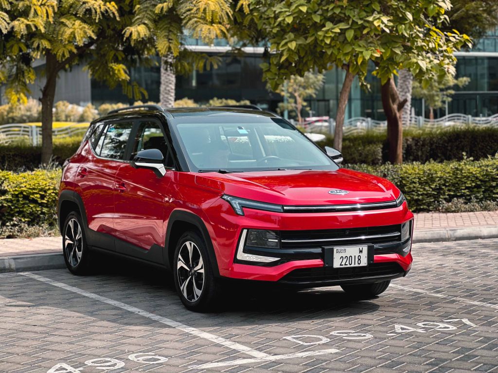 Rent JAC J4 2024 in Dubai | Afamia Car Rentals JLT Dubai