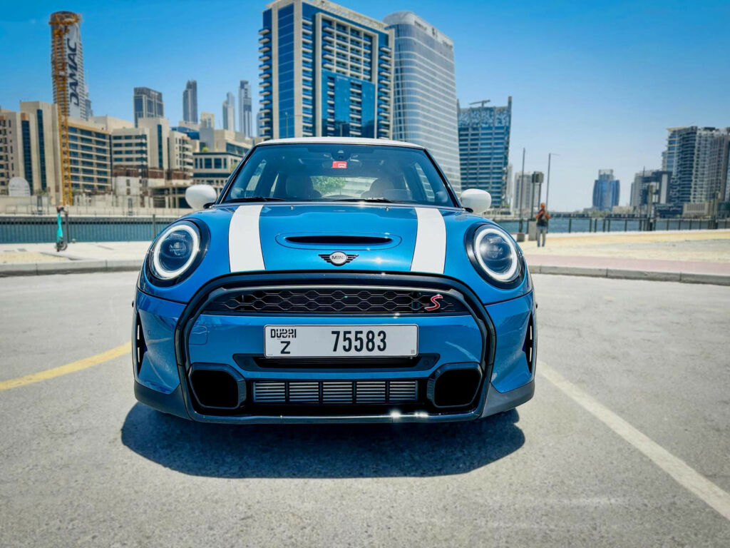 Rent Mini Cooper S 2023 in Dubai | Afamia Car Rentals JLT Dubai