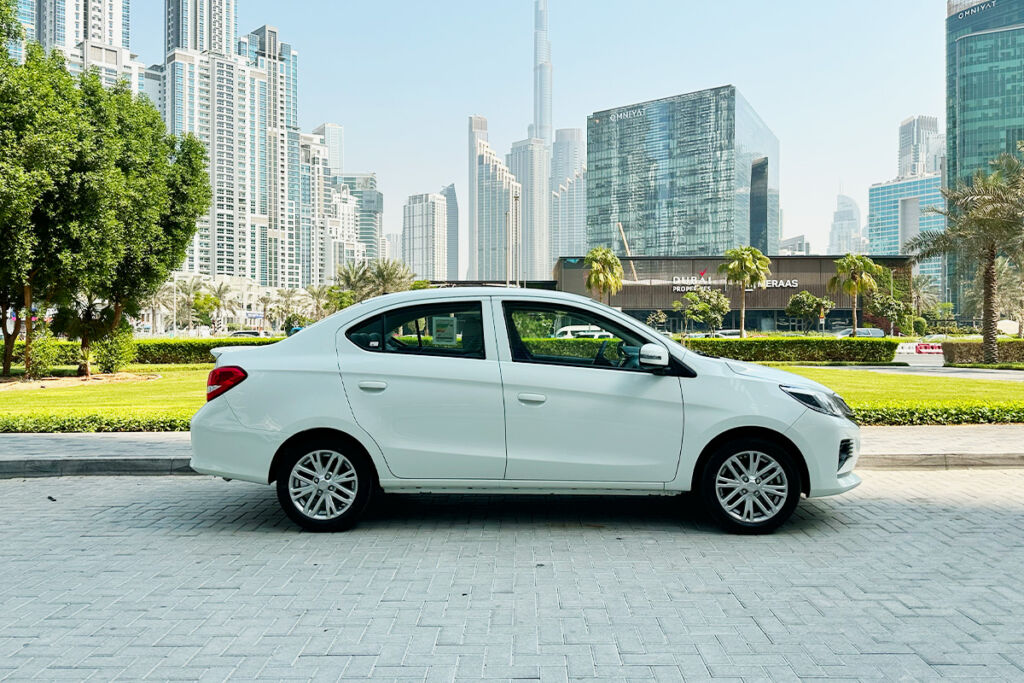 Rent Mitsubishi Attrage 2023 in Dubai | Afamia Car Rentals JLT Dubai
