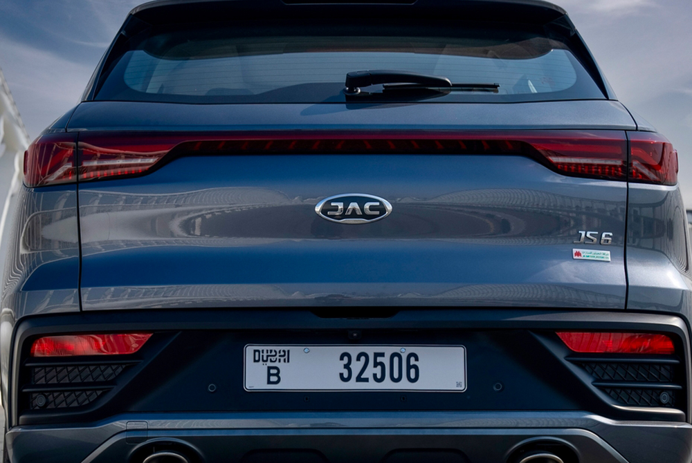 Rent JAC JS6 2024 in Dubai | Afamia Car Rentals JLT Dubai