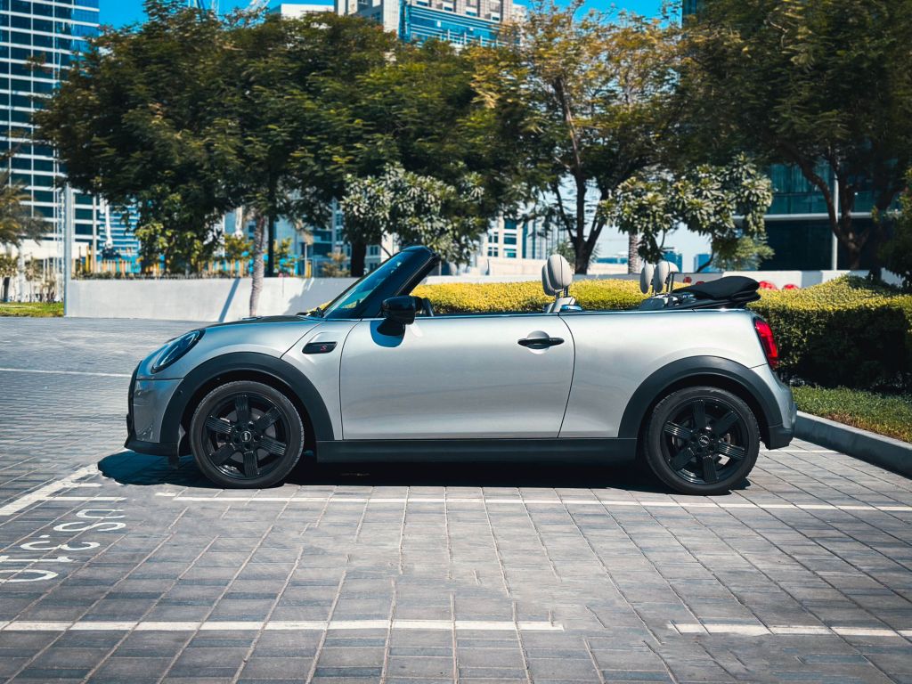 Rent Mini Cooper S Convertible 2023 in Dubai | Afamia Car Rentals JLT Dubai