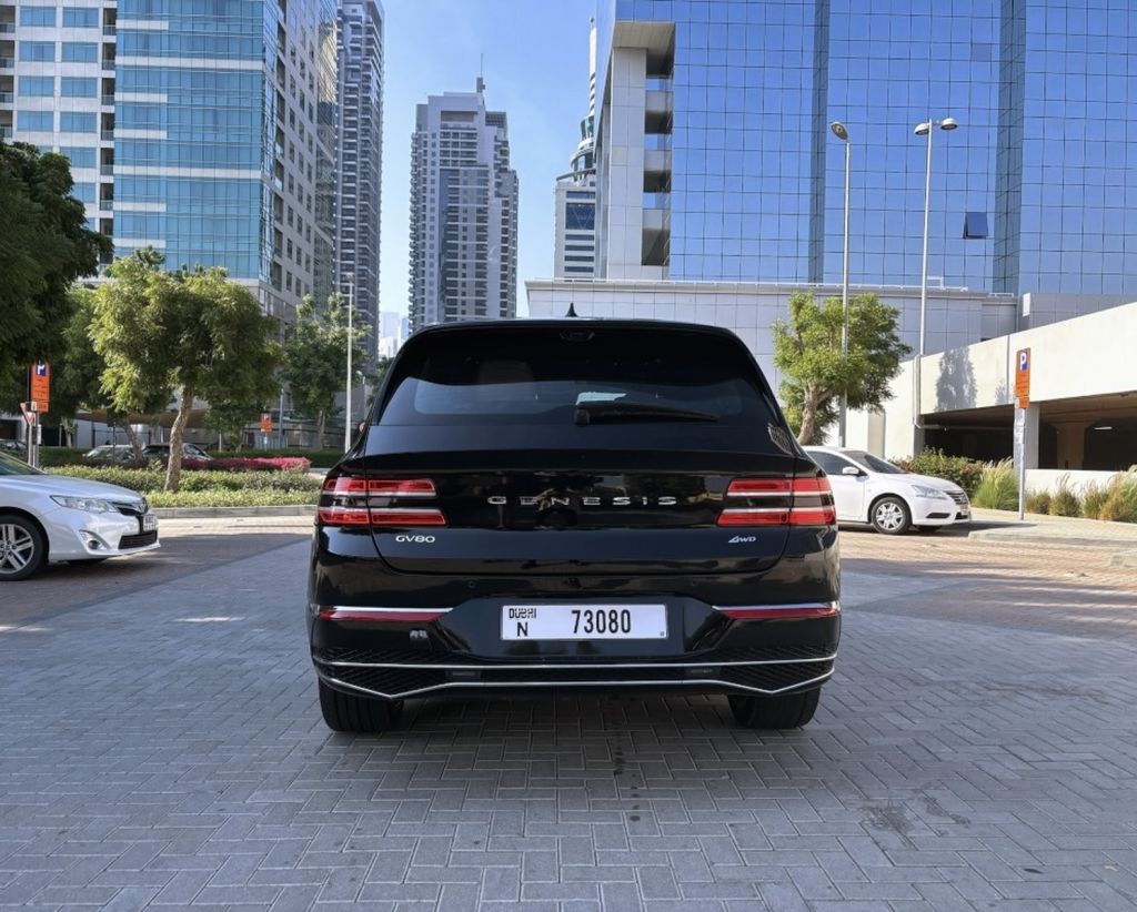 Rent Genesis GV80 2025 in Dubai | Afamia Car Rentals JLT Dubai